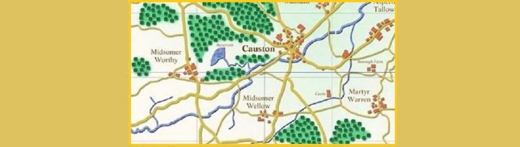 » Map of Midsomer